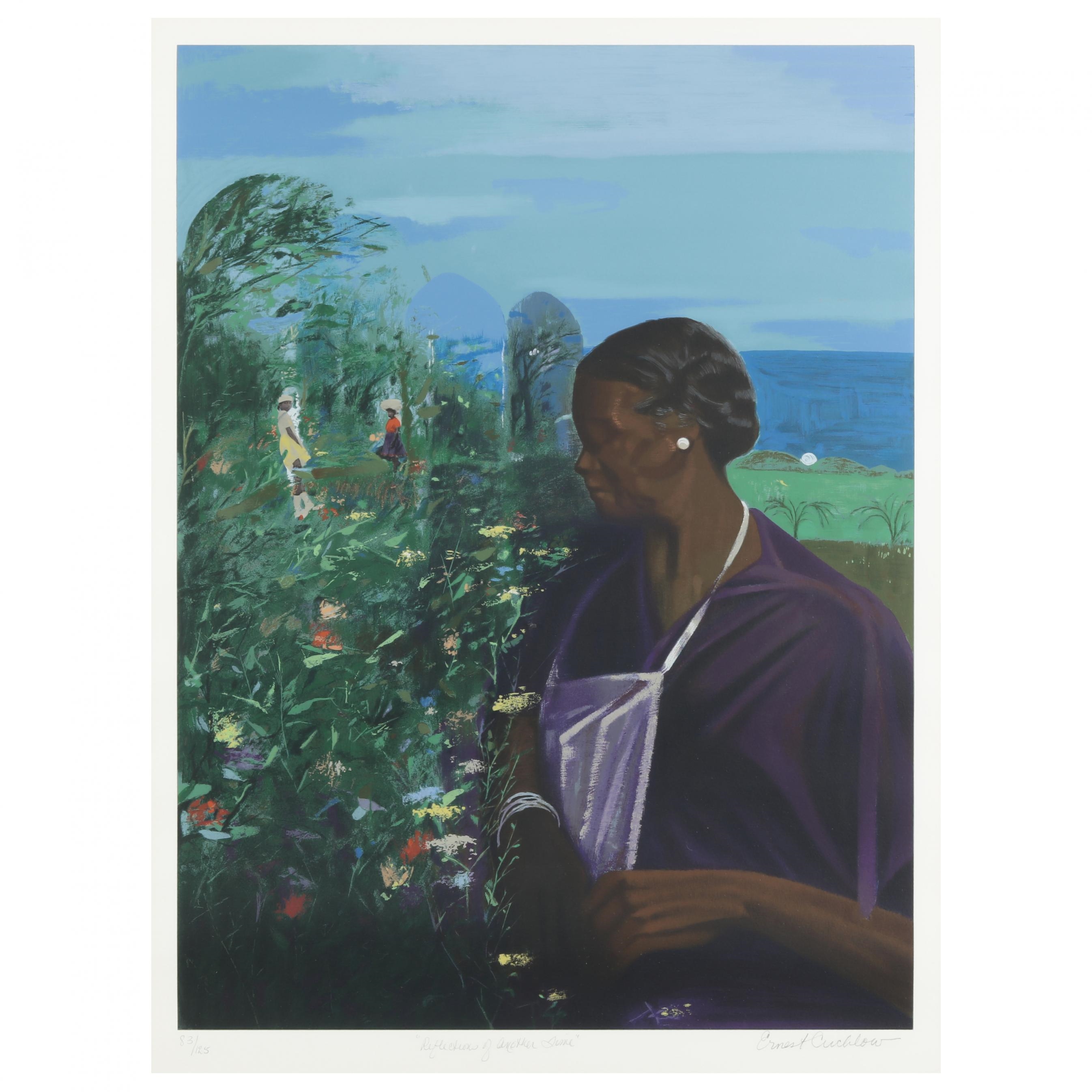 Ernest Crichlow | Reflections of Another Time (2001) | MutualArt