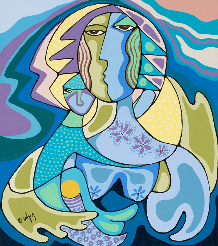 Daphne Odjig | Child of the Universe | MutualArt