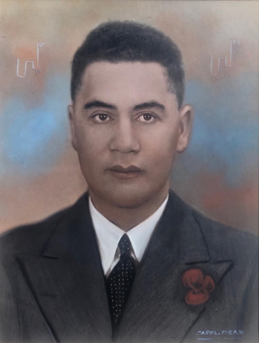 Carol Dean | Two Portraits of Princess Te Puea and Rewi Tumoko Katipa ...