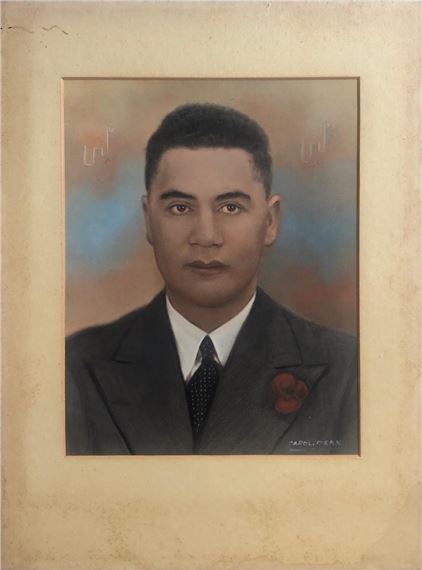 Carol Dean | Two Portraits of Princess Te Puea and Rewi Tumoko Katipa ...