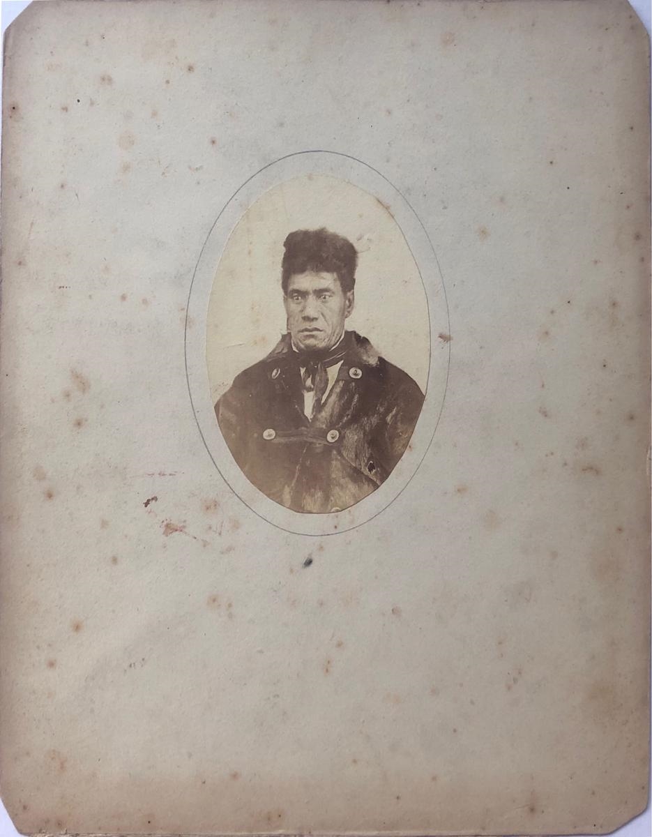 John Nicol Crombie | Wiremu Te Rakino, a Ngāpuhi Chief and a Member of ...