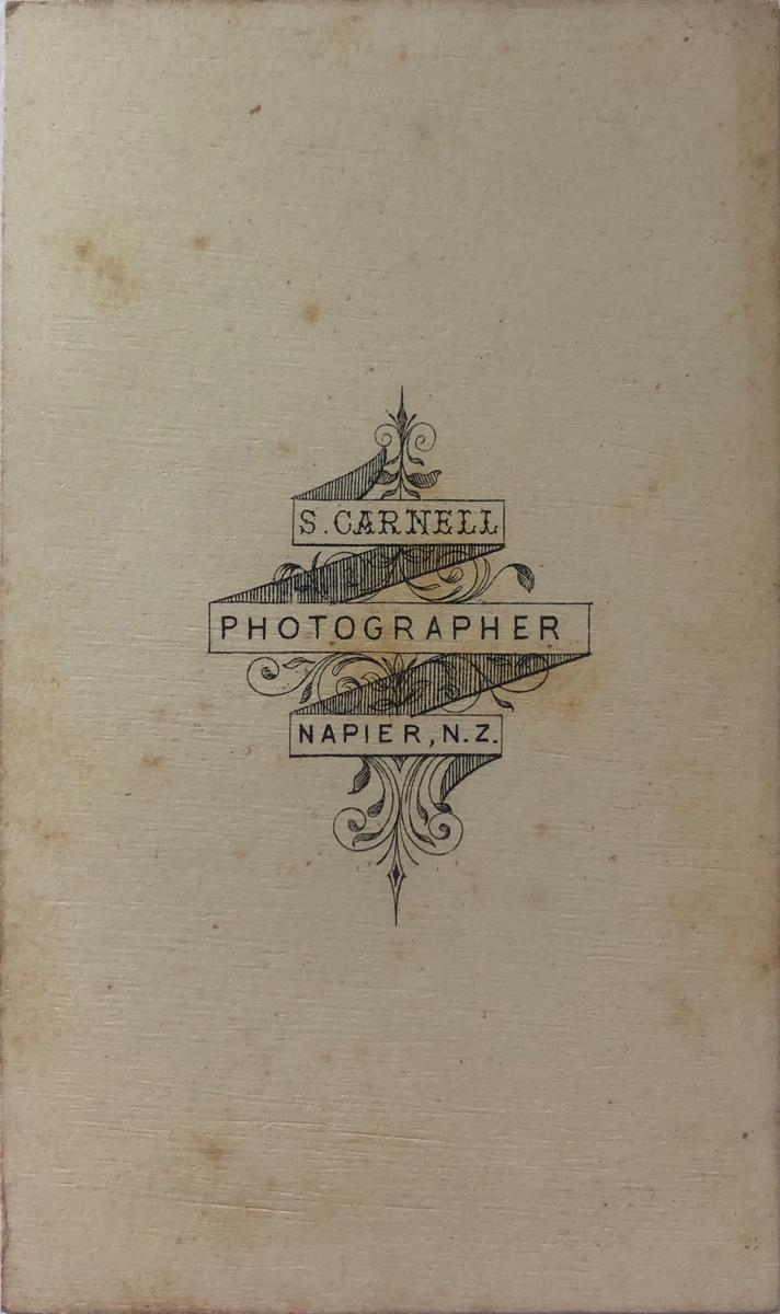 Samuel Carnell | Carte de Visite of a Māori Woman | MutualArt