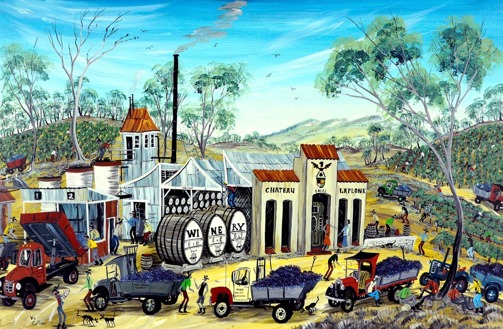 Vic Collins | Chateau La Plonk | MutualArt