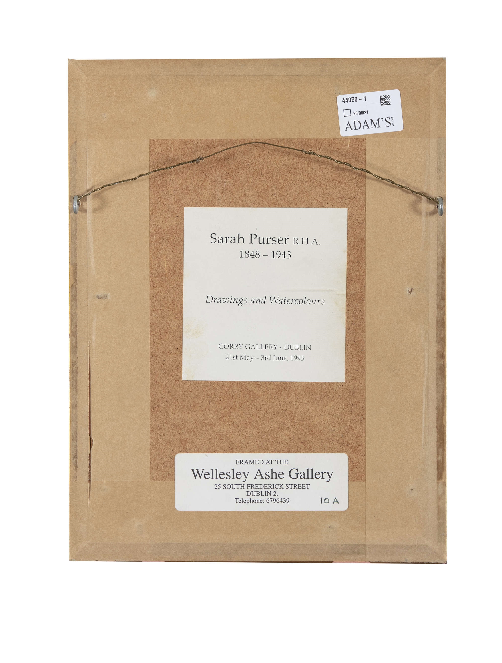 Sarah Henrietta Purser | The Artist's Mother | MutualArt