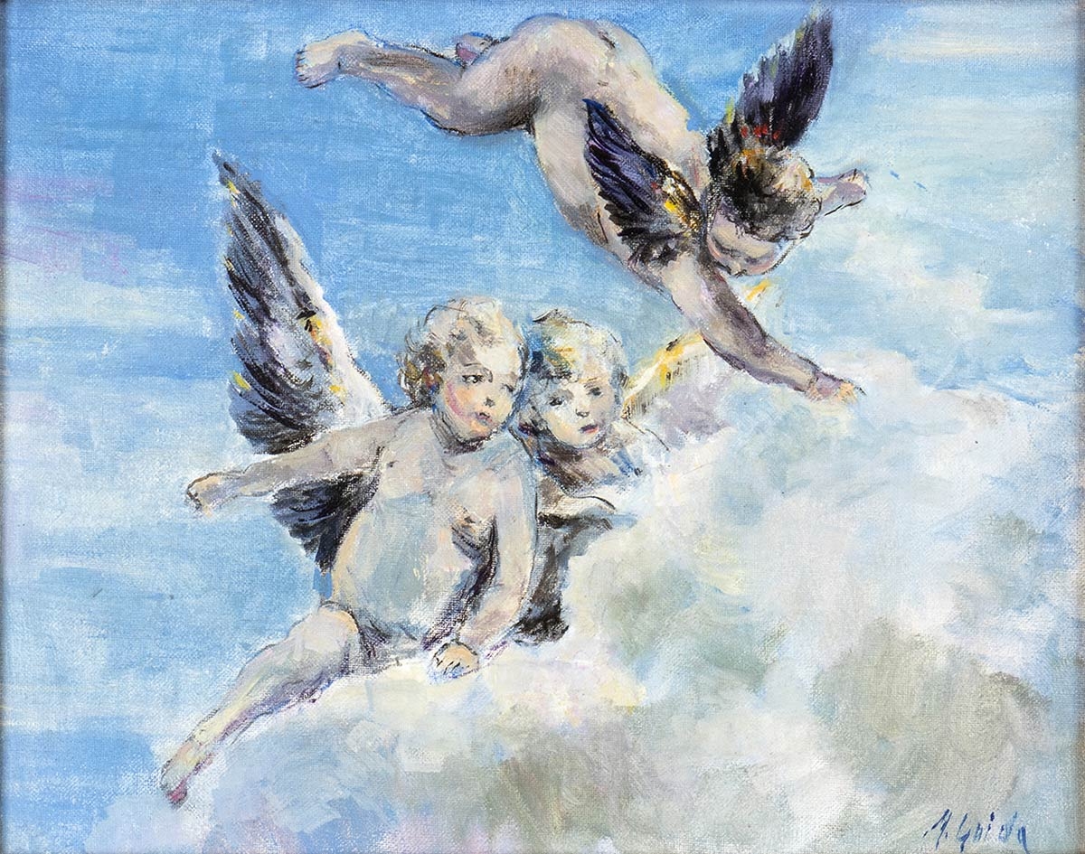 Maria Guida | Angels from Tiepolo | MutualArt