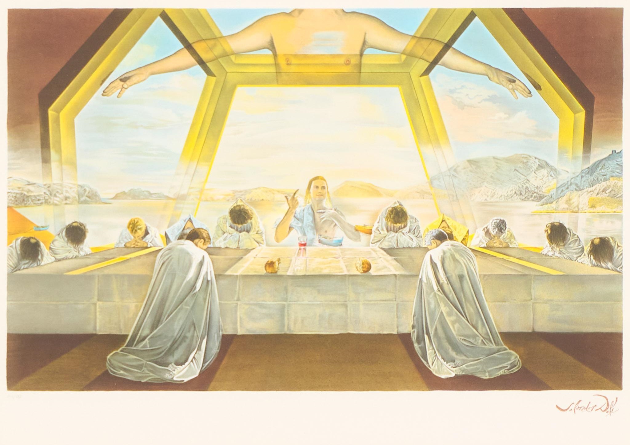 Salvador Dalí | The Sacrament of the Last Supper | MutualArt