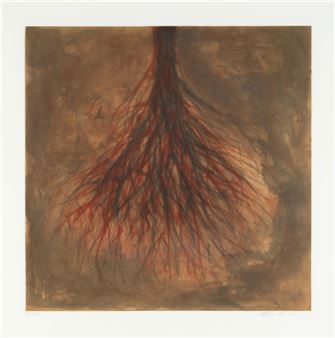 Anish Kapoor | WOUNDS AND ABSENT OBJECTS, BLUE CIRCLE (1996) | MutualArt