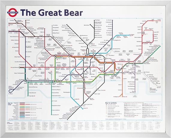 Simon Patterson | The Great Bear (1992) | MutualArt