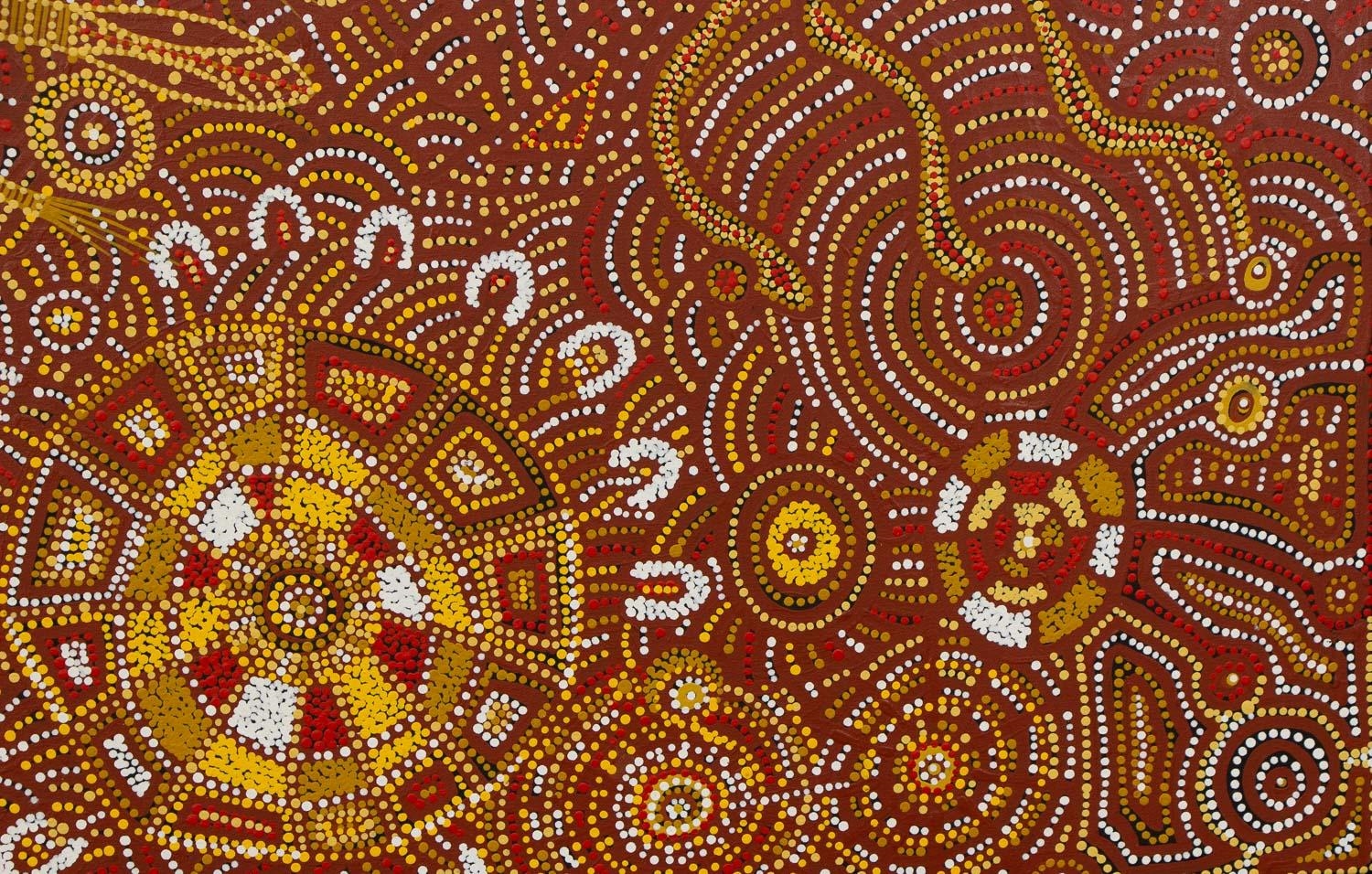 Gary Wilson Reid | Goanna Man Story (2020) | MutualArt