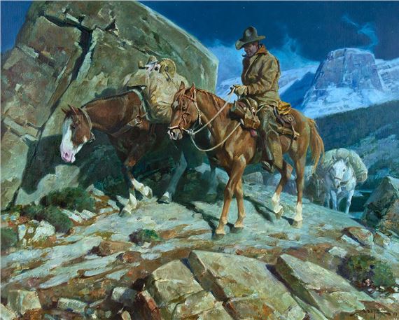 Dan Metz | MOONLIGHT PASSAGE | MutualArt