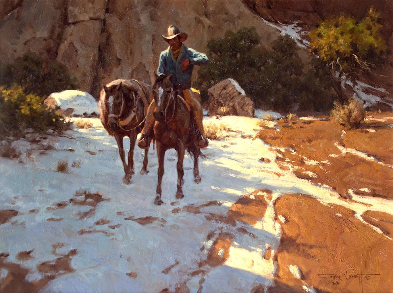 Gary Niblett | THE CANYON FLOOR | MutualArt