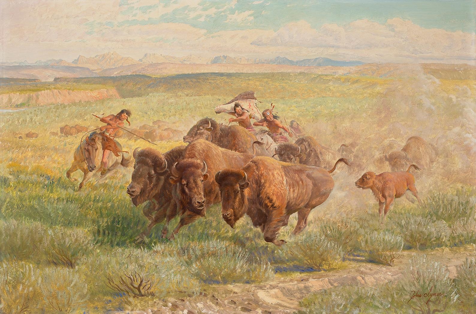 John Ford Clymer | WE TAKE ALL (73) | MutualArt
