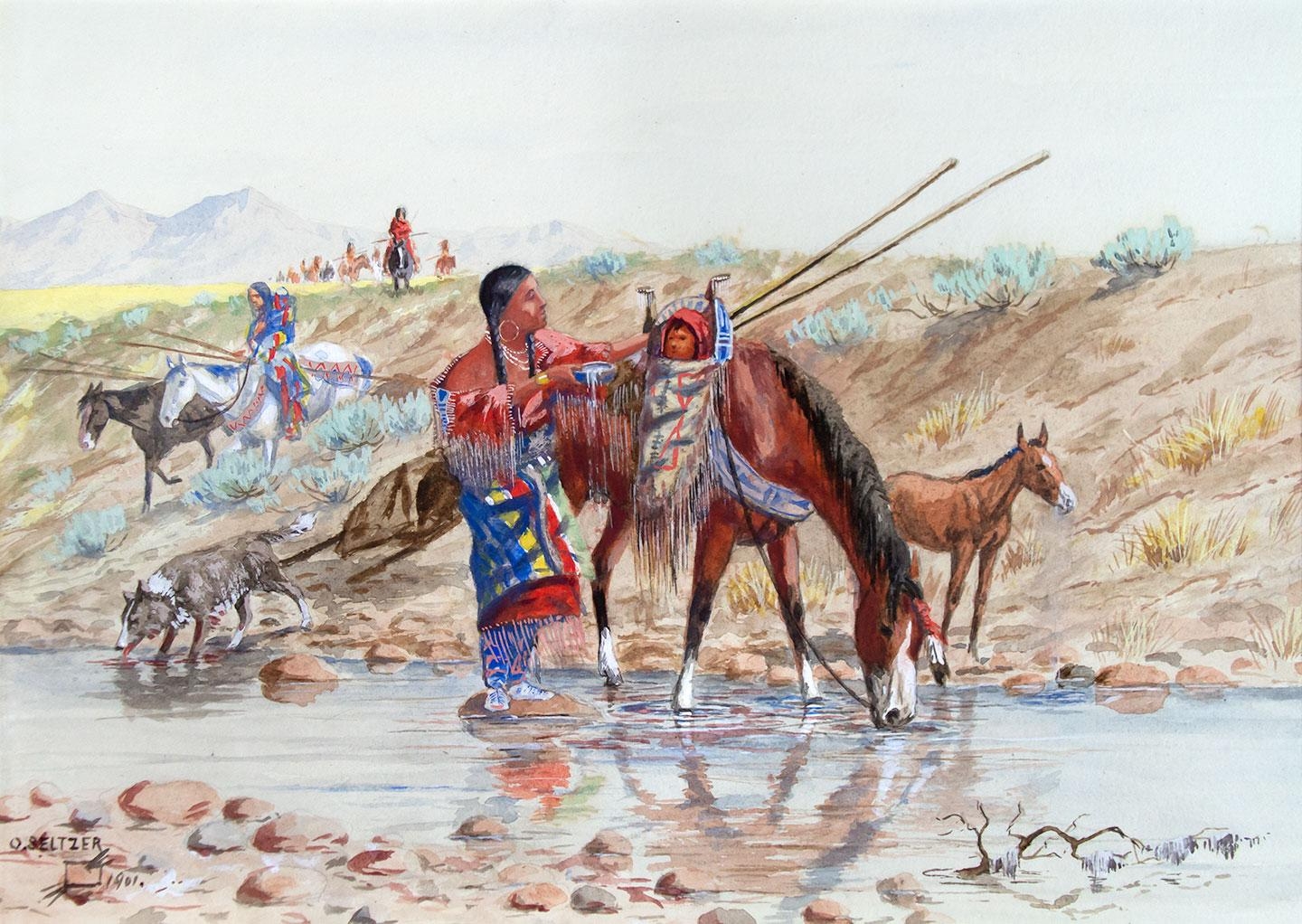 Olaf C. Seltzer | Prairie Sentinel | MutualArt