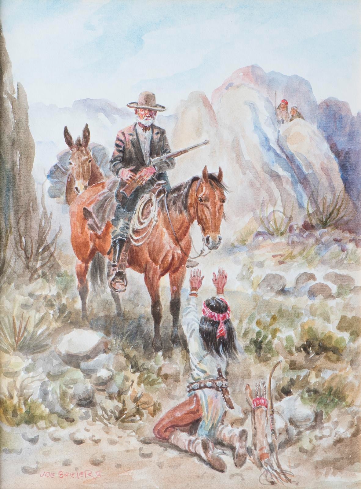 Joe Beeler | APACHE AMBUSH | MutualArt