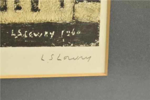 Laurence Stephen Lowry | 'Station Approach' | MutualArt