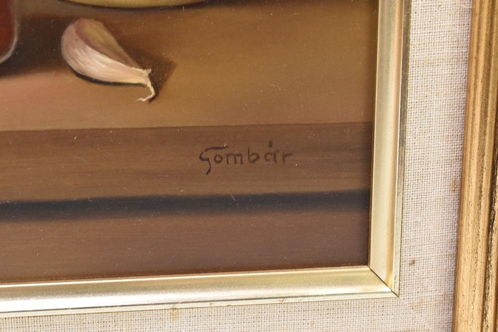 Andras Gombar | still life of a copper pan, glass bottle, jug and other ...