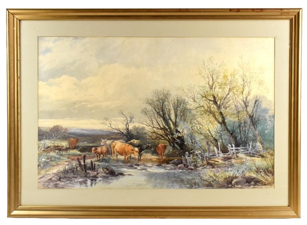Thomas Rowden | cattle in rural landscape | MutualArt