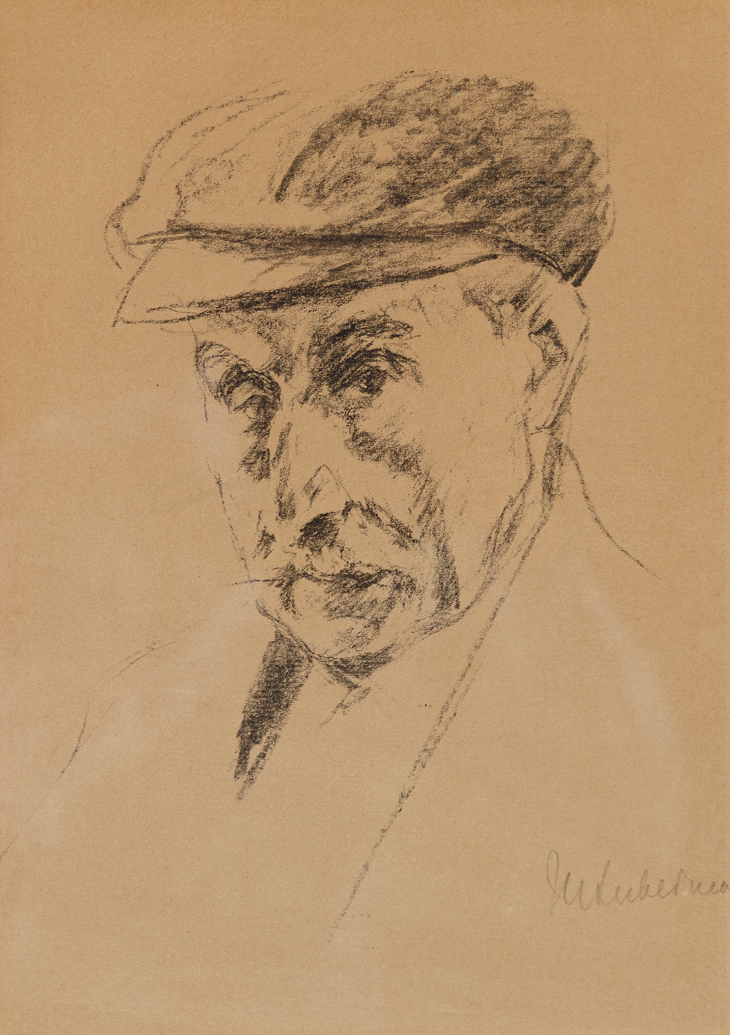 Max Liebermann | Self portrait | MutualArt