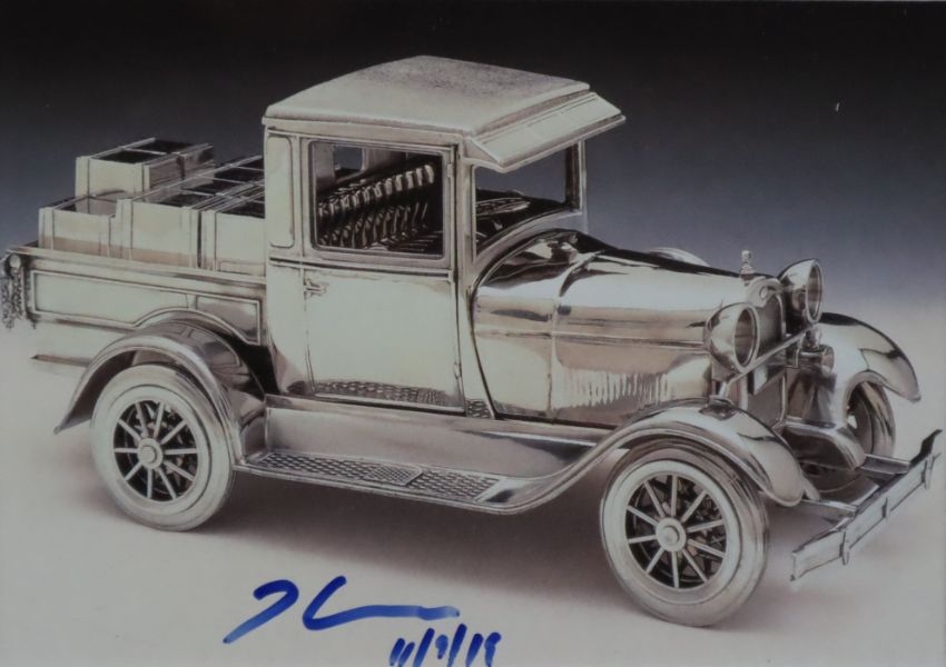 Jeff Koons | Jim Beam- Model A Ford Pick-up Truck | MutualArt