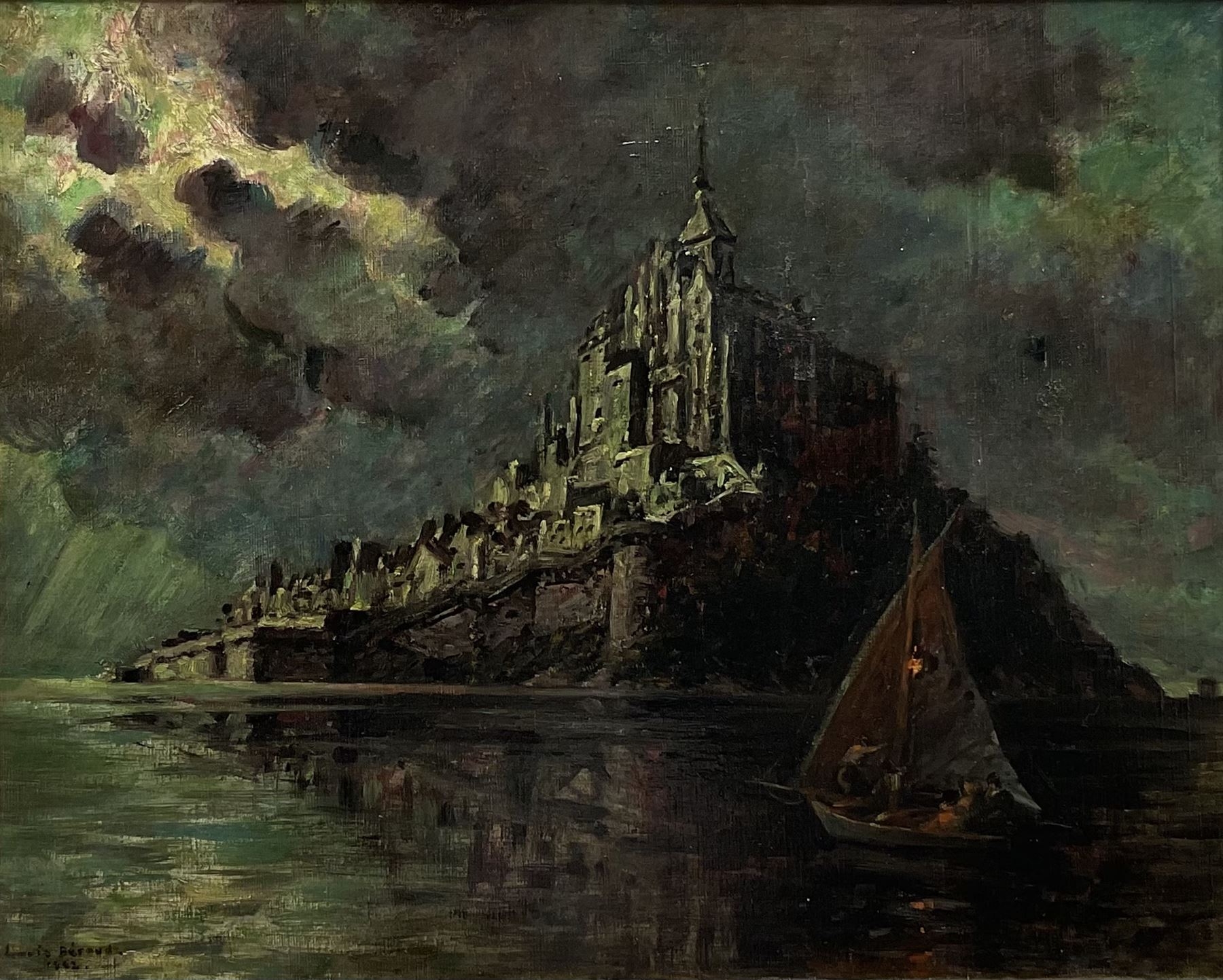 Louis Béroud | Une artiste copiant le tableau Jupiter et Antiope du ...
