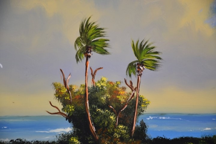 Jimmy Stovall | Florida Highwayman style painting on board | MutualArt