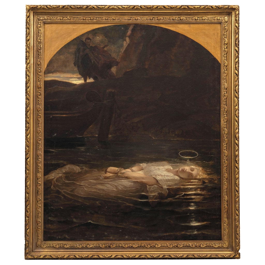 Paul Delaroche | LA JOVEN MÁRTIR (1876) | MutualArt