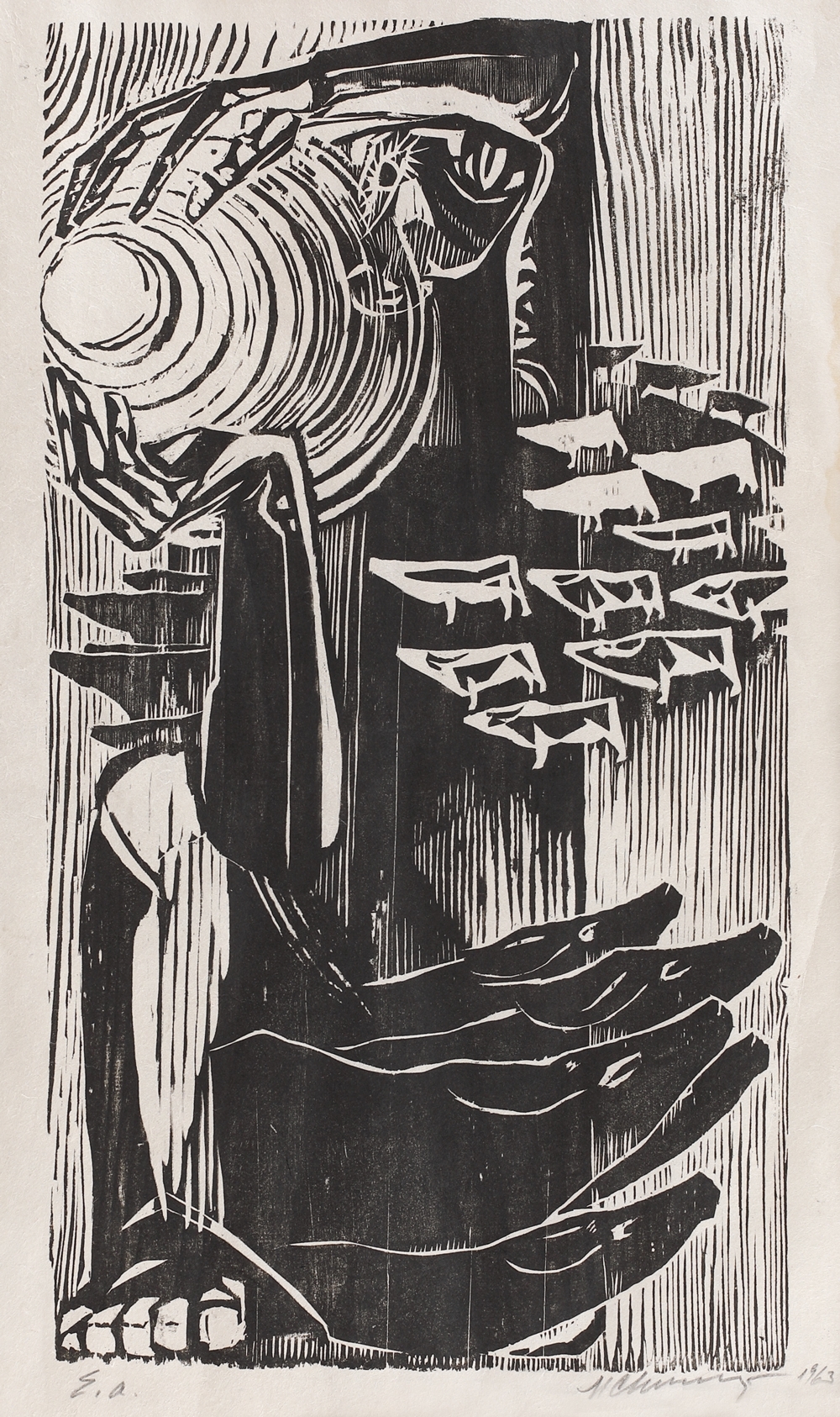 Marcel Chirnoaga | The return of the flocks | MutualArt