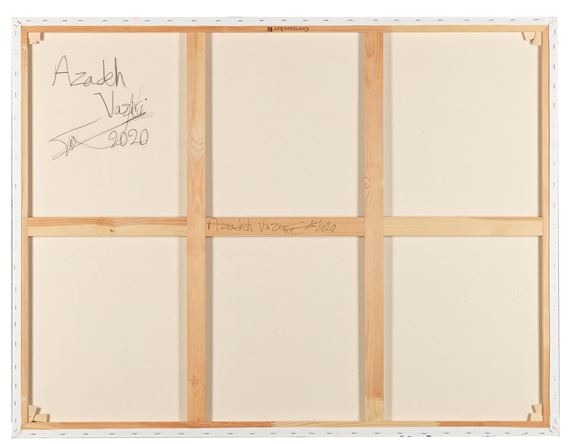 Azadeh Vaziri | Lady in red (2020) | MutualArt