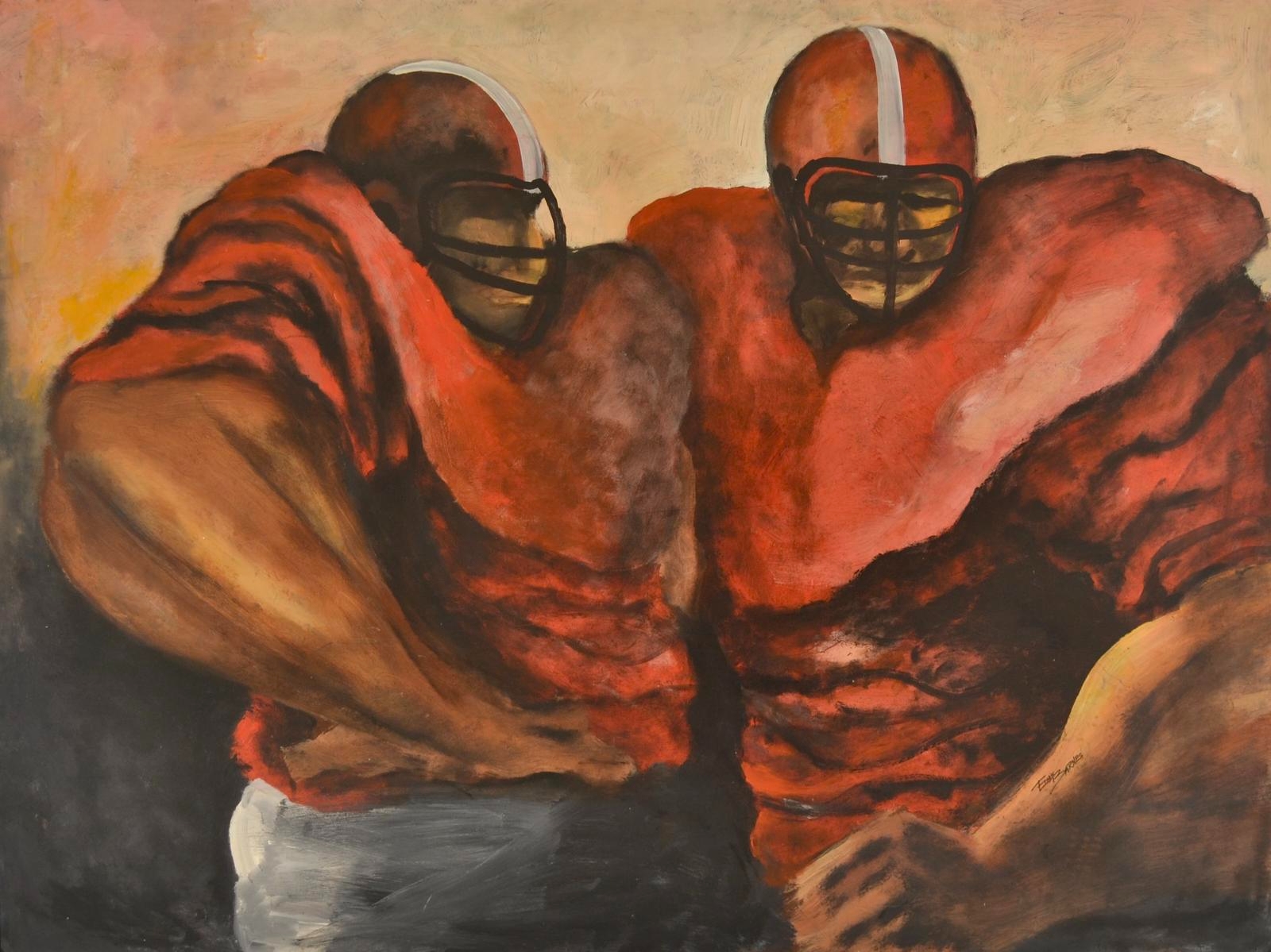 Ernie Barnes | FOOTBALL PLAYERS | MutualArt
