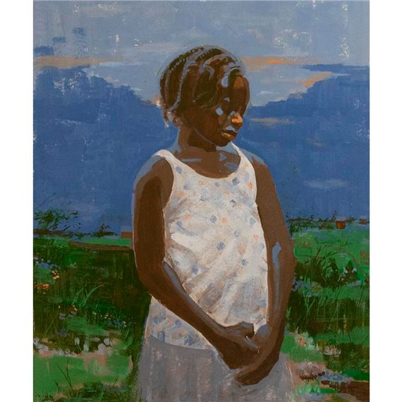 Ernest Crichlow | YOUNG GIRL (1987) | MutualArt