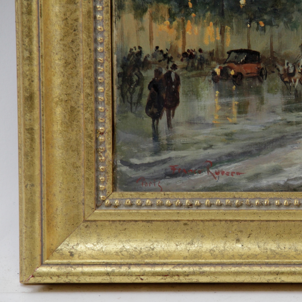 Franco Ruocco | French night scene | MutualArt