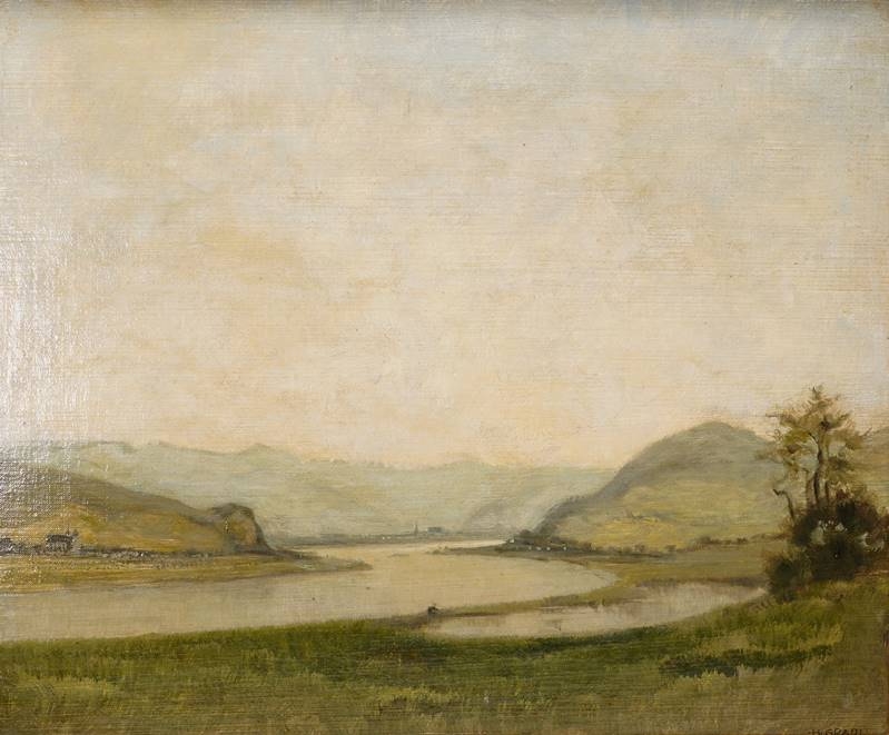 Hermann Gradl | Flusslandschaft | MutualArt