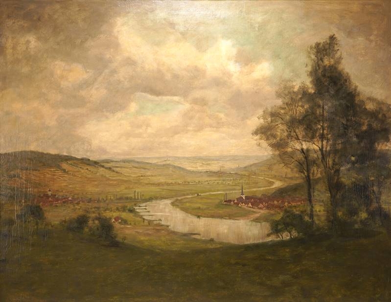 Hermann Gradl | Flusslauf im Tal | MutualArt