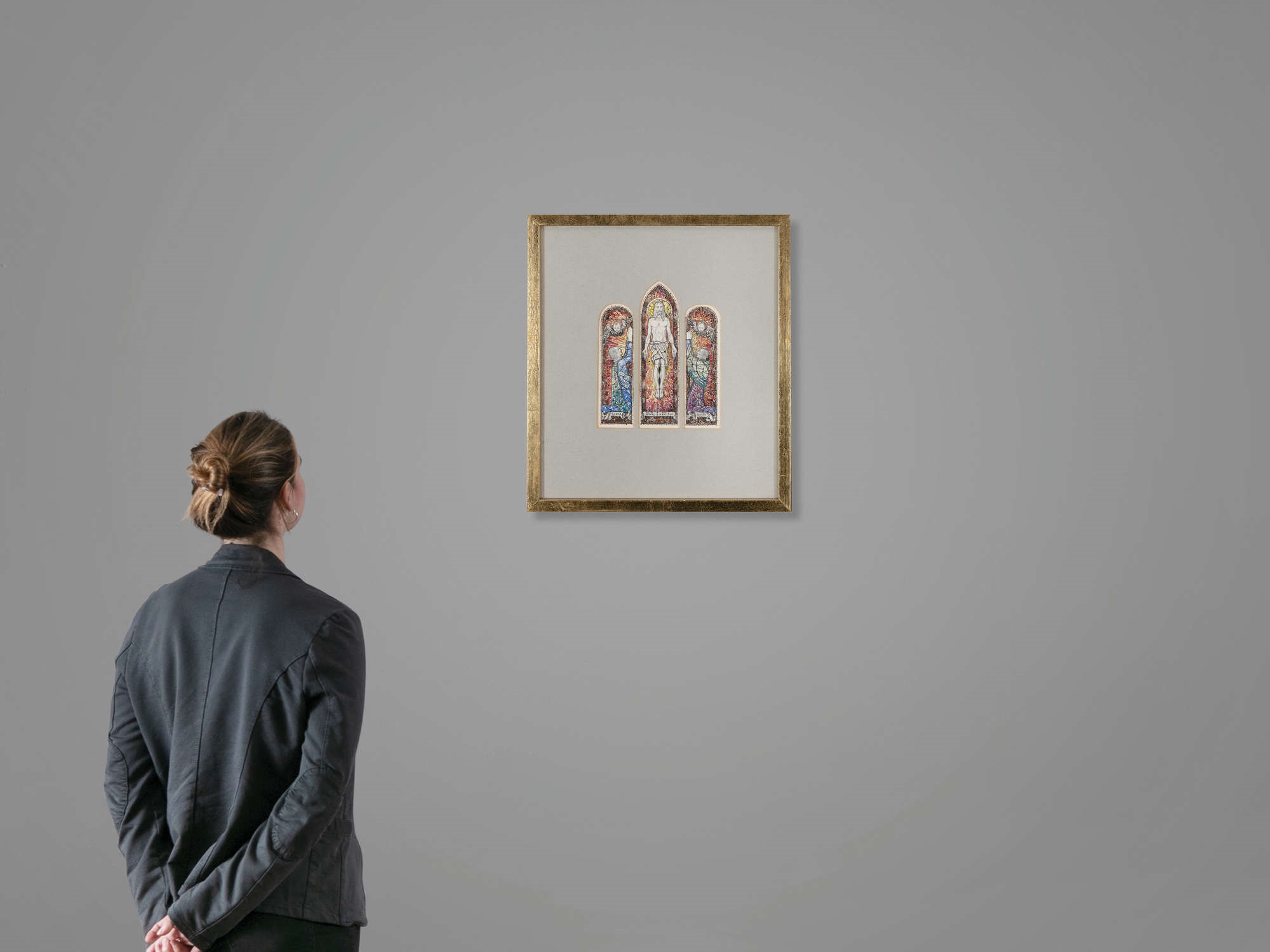 Chris Campbell | Study for Stained Glass | MutualArt