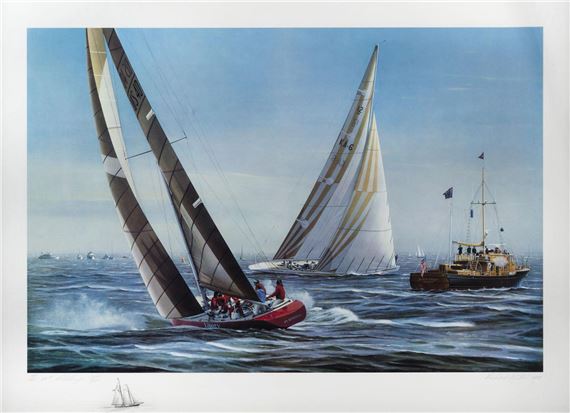 Richard Linton | The 25th Challenge (America's Cup) (1983) | MutualArt