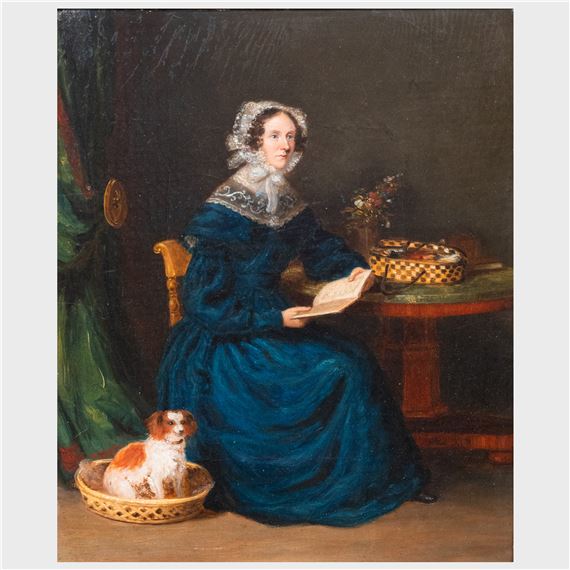 Robert Richard Scanlan | Portrait of Miss Lucy Rogers of Penrose ...