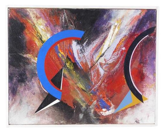 Budd Hopkins | Space Night (1997) | MutualArt