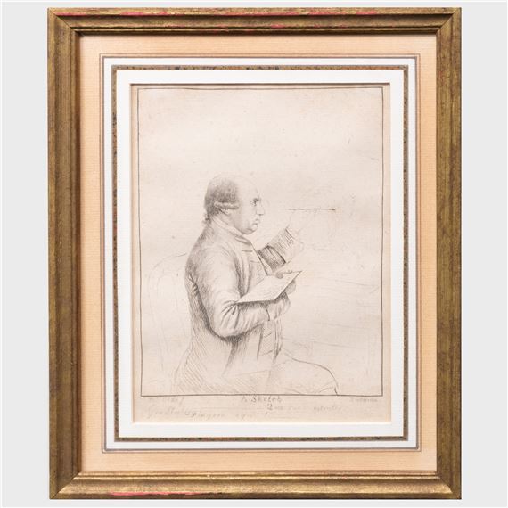 Thomas Orde | A Sketch (Portrait of George Stubbs) | MutualArt