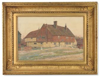 George Price Boyce | The fortified manor house at Stokesay, Shropshire ...