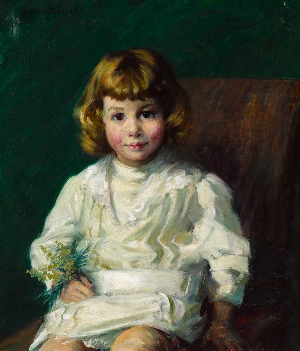 Katherine MacCausland | PORTRAIT OF A YOUNG GIRL (1914) | MutualArt