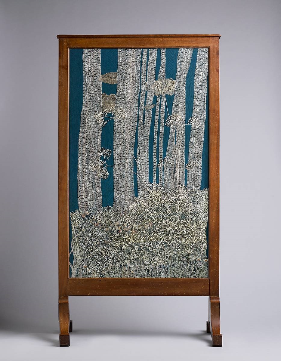 Susan Mary Yeats | TWO MAGPIES ON A STONE WALL (Circa 1934) | MutualArt