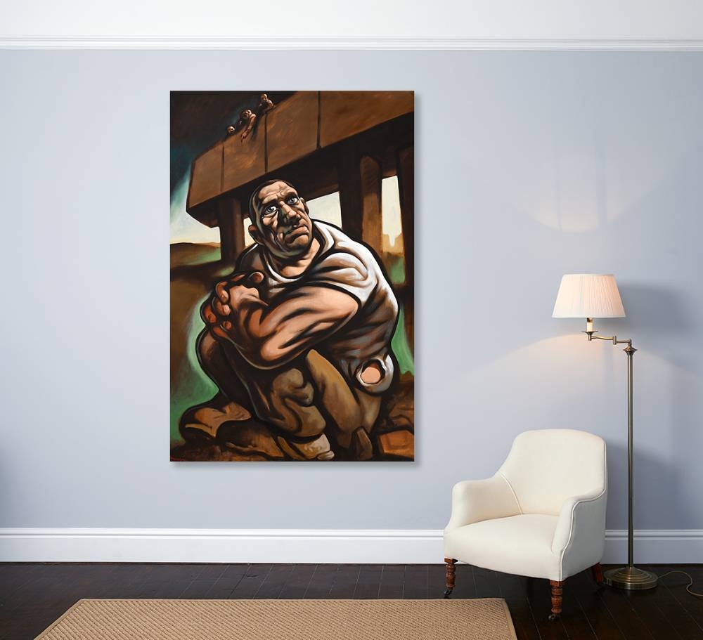 Peter Howson Obe | BRIDGE TO NOWHERE | MutualArt