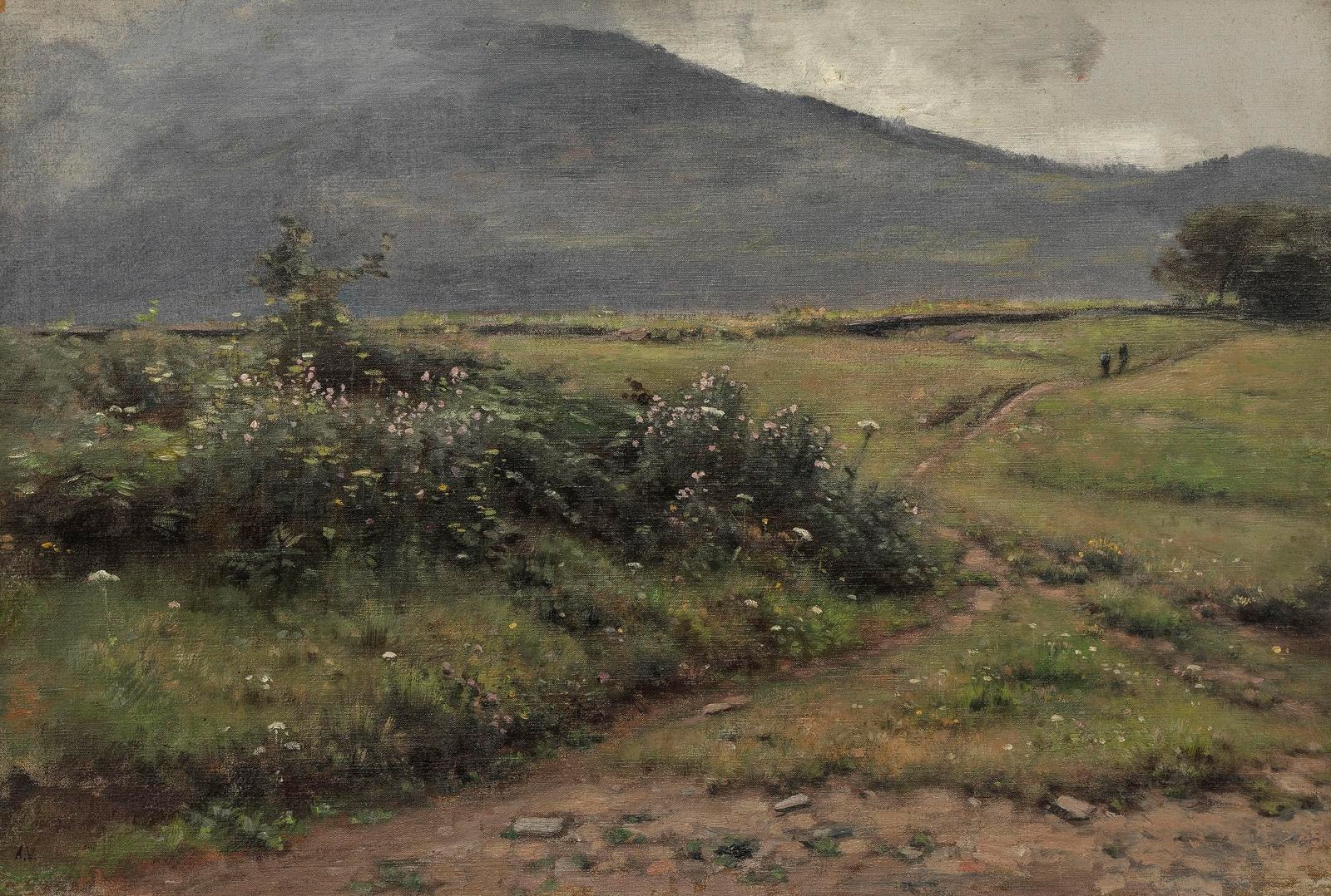 Louis-Auguste Veillon | Chemin dans la campagne | MutualArt