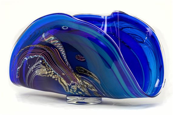 James Nowak | Aquarium vase blown glass | MutualArt