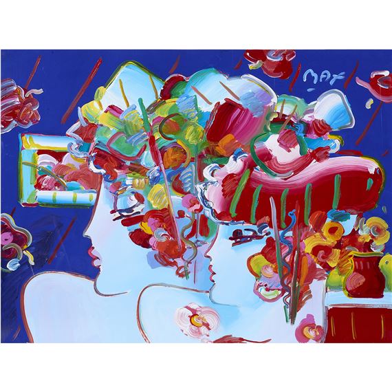 Peter Max | Two Women | MutualArt