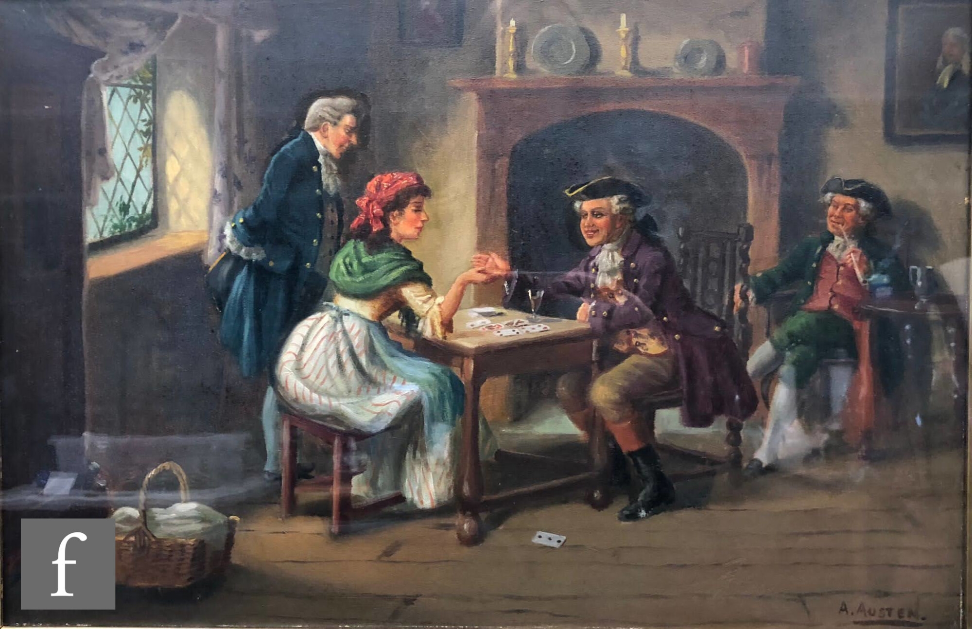 Gypsy Fortune Teller Art