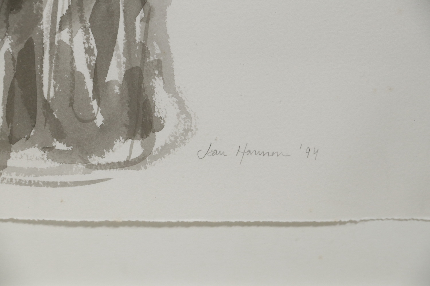 Jean Hannon | A Pair of Vases of Lilies in black (94) | MutualArt