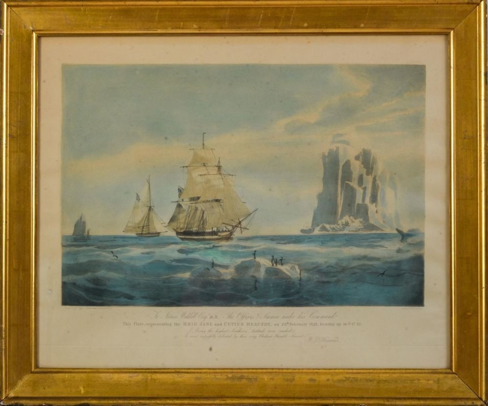 William John Huggins | Brig Jane and Cutter Beaufoy | MutualArt