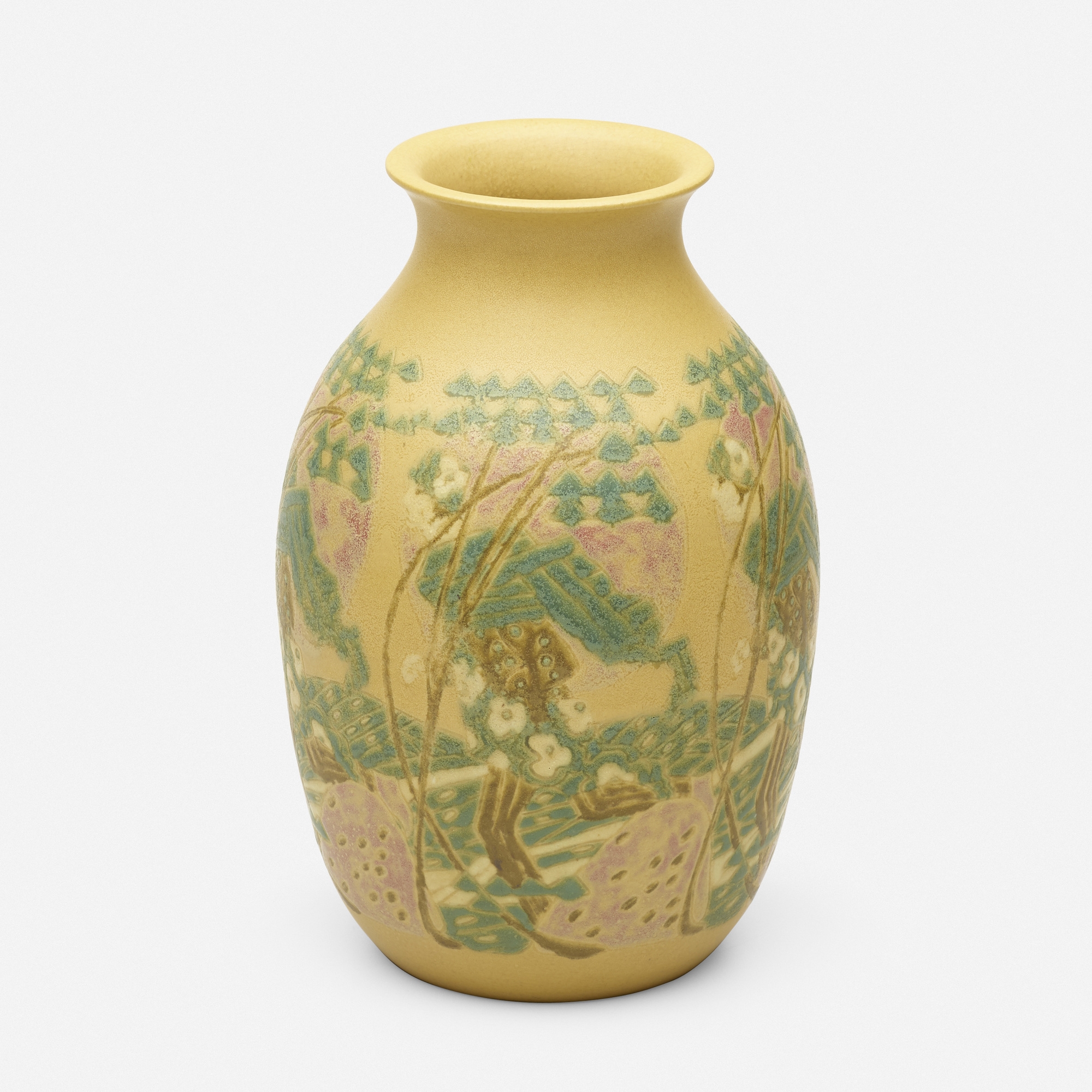 Elizabeth Overbeck | The Sower vase (Circa 1920) | MutualArt