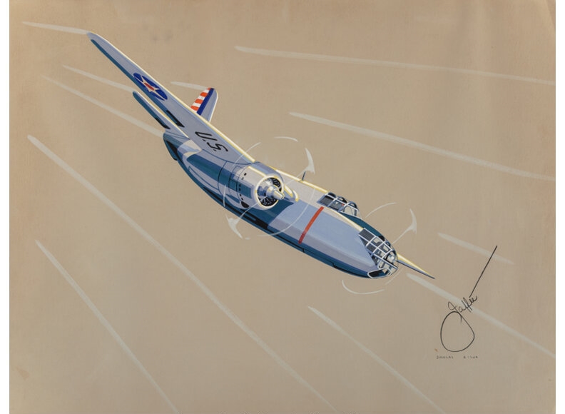 Harry Jaffee | Douglas A-20 Bomber | MutualArt